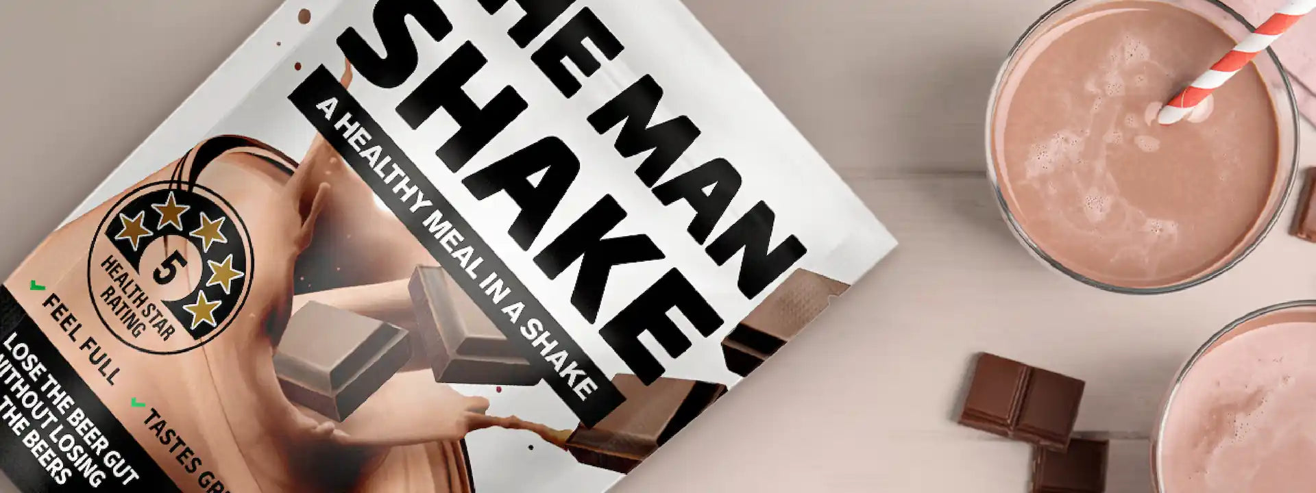 Diet Shakes for Men | Sustainable Weight Loss | The Man Shake