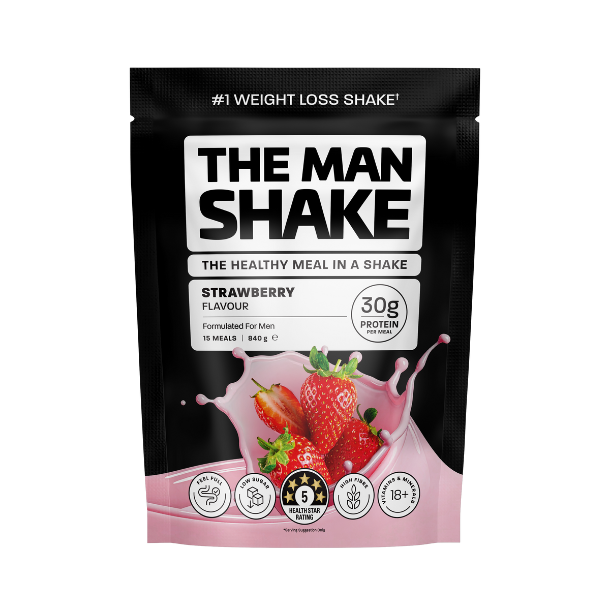 The Man Shake | Meal Replacements for Men